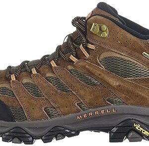 Merrell Men's Moab 3 Mid Waterproof Hiking Boot, Earth, 11