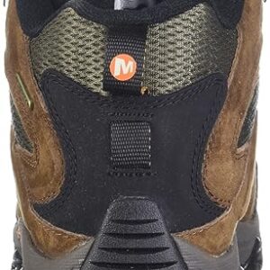 Merrell Men's Moab 3 Mid Waterproof Hiking Boot, Earth, 11