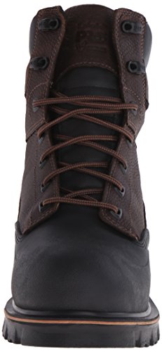 Timberland PRO Men's 8 Inch Rigmaster XT Steel Toe Waterproof Work Boot, Brown Tumbled Leather, 9.5 M US