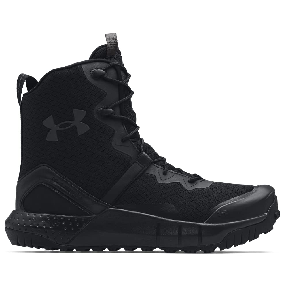 Under Armour Men's Micro G Valsetz Zip Military and Tactical Boot, Black (001)/Black, 9.5 M US