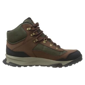 Timberland Men's Lincoln Peak Waterproof Hiking Boot, Dark Brown Leather, 8