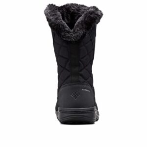 Columbia Women's Ice Maiden II Snow Boot, Black/Columbia Grey, 8.5 M US