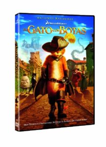 el gato con botas (import movie) (european format - zone 2) (2012) banderas; antonio; hayek; salma; miller,