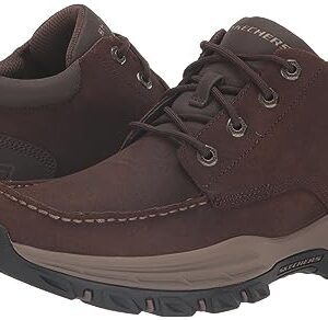 Skechers USA Men's Men's Knowlson-Marsher Fashion Boot, Dkbr, 11.5