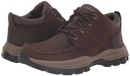 Skechers USA Men's Men's Knowlson-Marsher Fashion Boot, Dkbr, 11.5