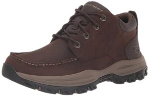 skechers usa men's men's knowlson-marsher fashion boot, dkbr, 11.5