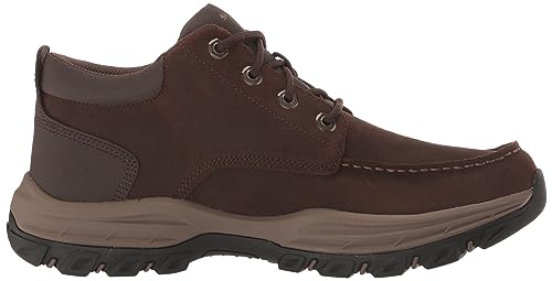 Skechers USA Men's Men's Knowlson-Marsher Fashion Boot, Dkbr, 11.5