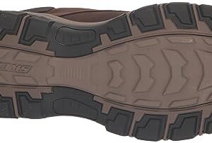 Skechers USA Men's Men's Knowlson-Marsher Fashion Boot, Dkbr, 11.5