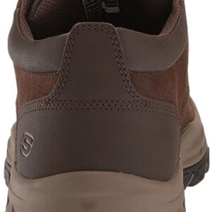 Skechers USA Men's Men's Knowlson-Marsher Fashion Boot, Dkbr, 11.5