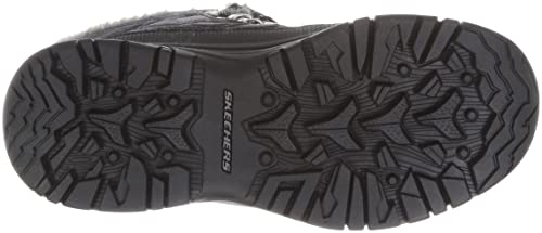 Skechers Women's Cold Weather Boot Snow, Black, 8.5