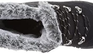 Skechers Women's Cold Weather Boot Snow, Black, 8.5