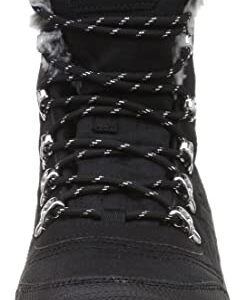 Skechers Women's Cold Weather Boot Snow, Black, 8.5