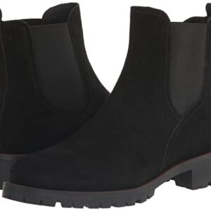 Sam Edelman Women's Jazmine Chelsea Boot, Black Suede, 9