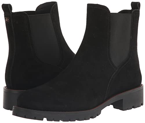 Sam Edelman Women's Jazmine Chelsea Boot, Black Suede, 9