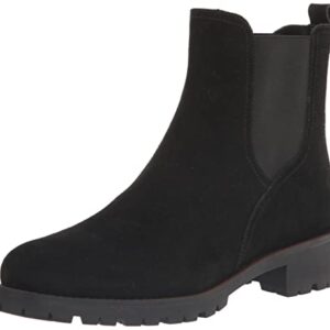 Sam Edelman Women's Jazmine Chelsea Boot, Black Suede, 9