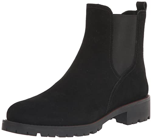 Sam Edelman Women's Jazmine Chelsea Boot, Black Suede, 9