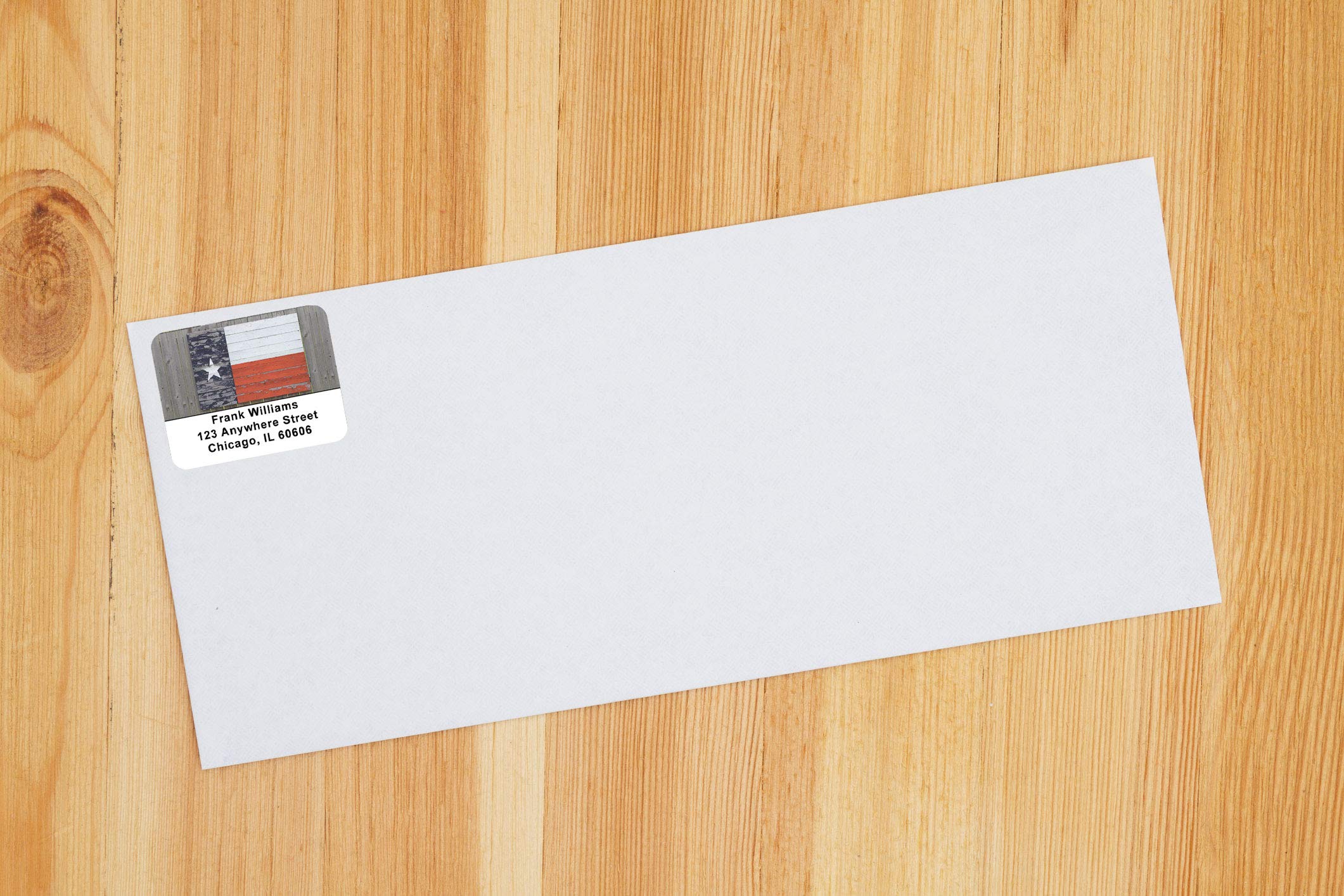 Texas Flags Address Labels