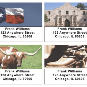 Texas Address Labels