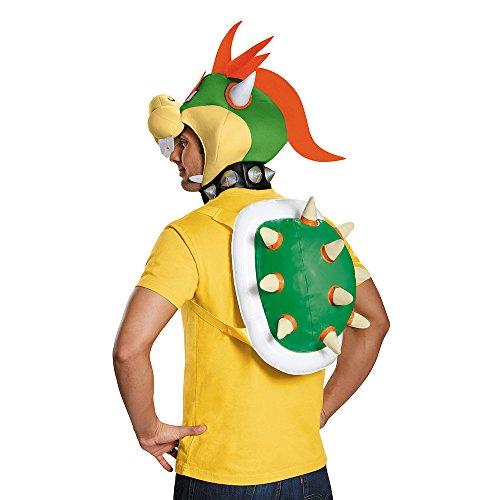 Disguise mens Bowser Kit - Adult Costume Set, Multi, One Size US