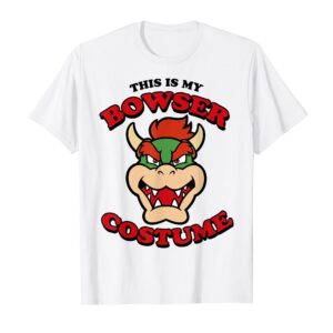 Nintendo Super Mario Bowser Costume Graphic T-Shirt