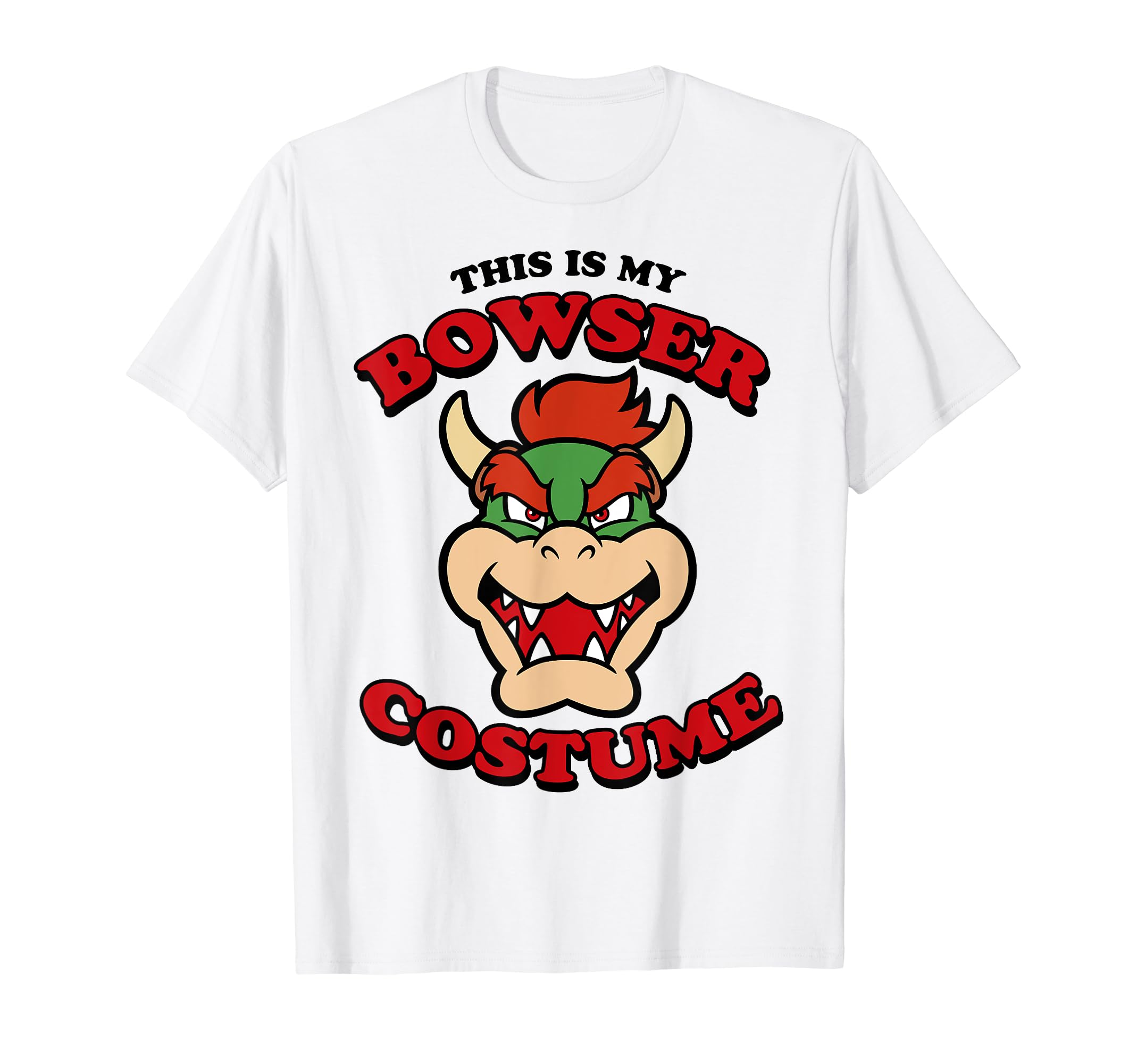 Nintendo Super Mario Bowser Costume Graphic T-Shirt