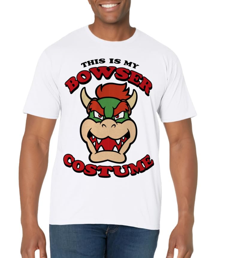 Nintendo Super Mario Bowser Costume Graphic T-Shirt