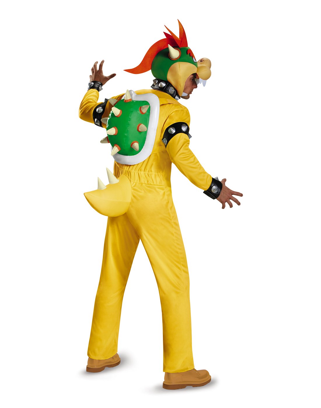 Disguise Men's Bowser Deluxe Adult Costume, Multi, X-Large