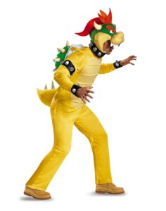 disguise men's bowser deluxe adult costume, multi, x-large