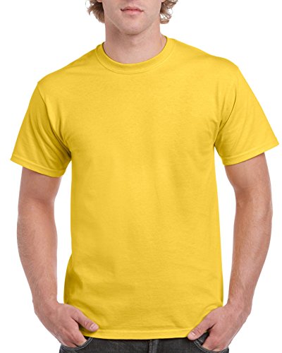 Gildan Men's G2000 Ultra Cotton Adult T-shirt, Daisy, Large