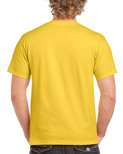 Gildan Men's G2000 Ultra Cotton Adult T-shirt, Daisy, Large