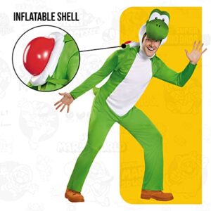 Disguise mens Yoshi Deluxe Adult Sized Costumes, Green, XX-Large US