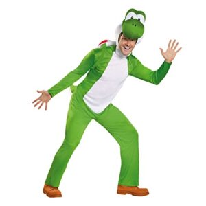 Disguise mens Yoshi Deluxe Adult Sized Costumes, Green, XX-Large US