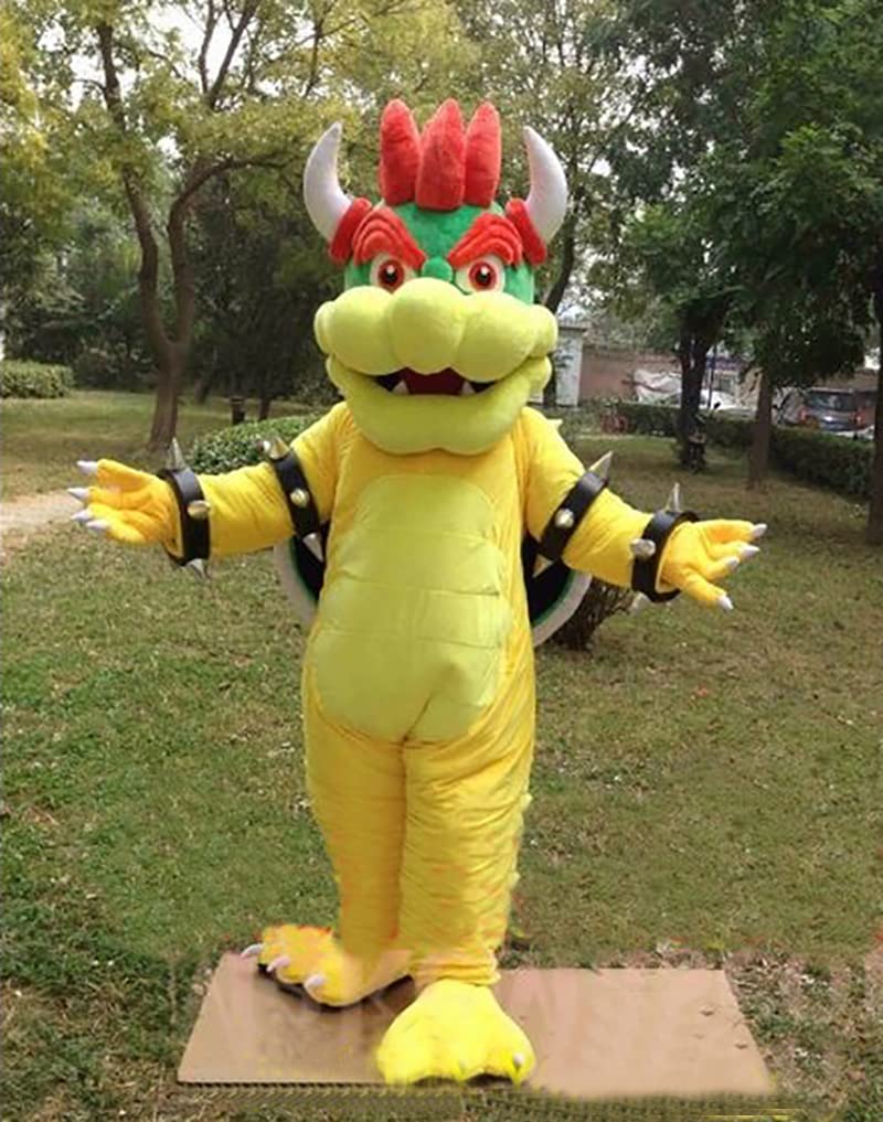 Bowser's Bowser Mascot Costumes Suit