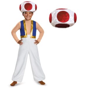 toad deluxe costume, large (10-12)