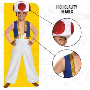 Toad Deluxe Costume, Large (10-12)