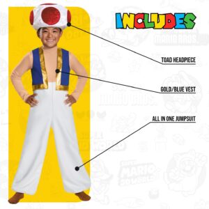 Toad Deluxe Costume, Large (10-12)