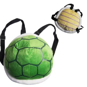 cute turtle costume backpack tortoise shell bag for christmas gift halloween cosplay costume party (green)