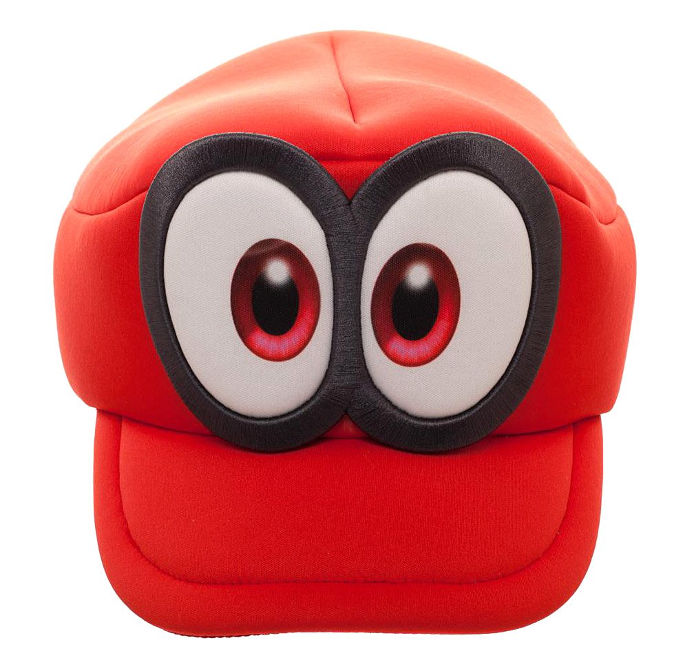 Nintendo Super Mario Odyssey Cappy Hat Cosplay Accessory Red