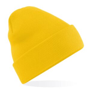 DOOVID Toddler Beanie Kids Warm Knit Beanie Hat Baby Boys Girls Knit Caps Classic Autumn Winter Hats C Yellow