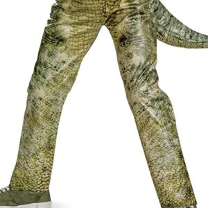 Jurassic World Dilophosaurus Costume for Kids, Official Jumpsuit and Headpiece, Child Size Medium (7-8)