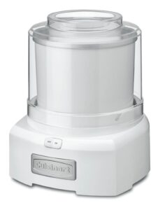 cuisinart ice-21fr (renewed) ice cream maker 1.5 quart white