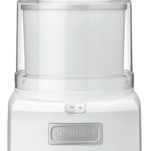 Cuisinart ICE-21FR (Renewed) ice cream maker 1.5 Quart White