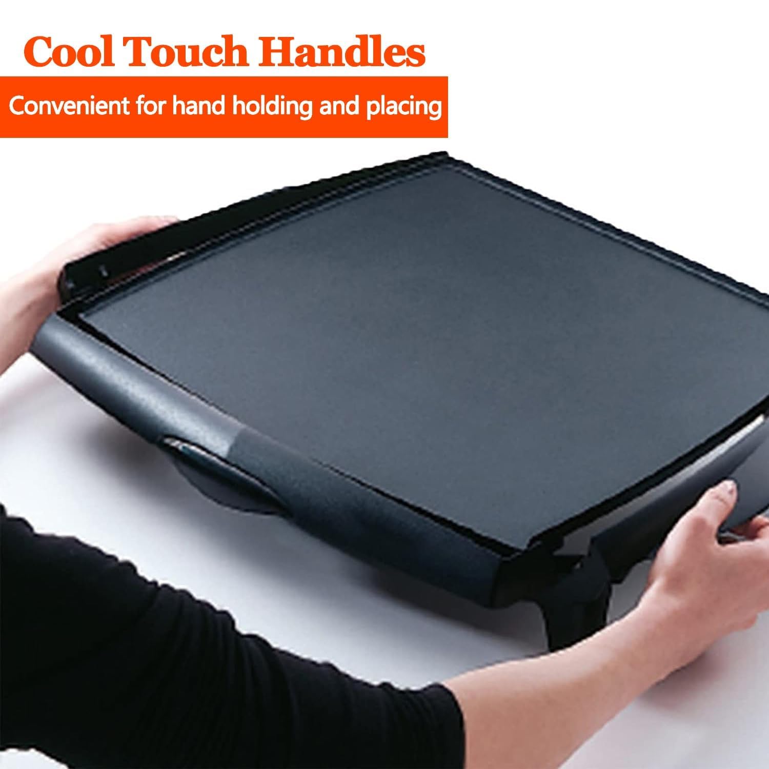 Extra-Large Nonstick Cool-Touch Electric Griddle - 12 Slices of French Toast at One Time