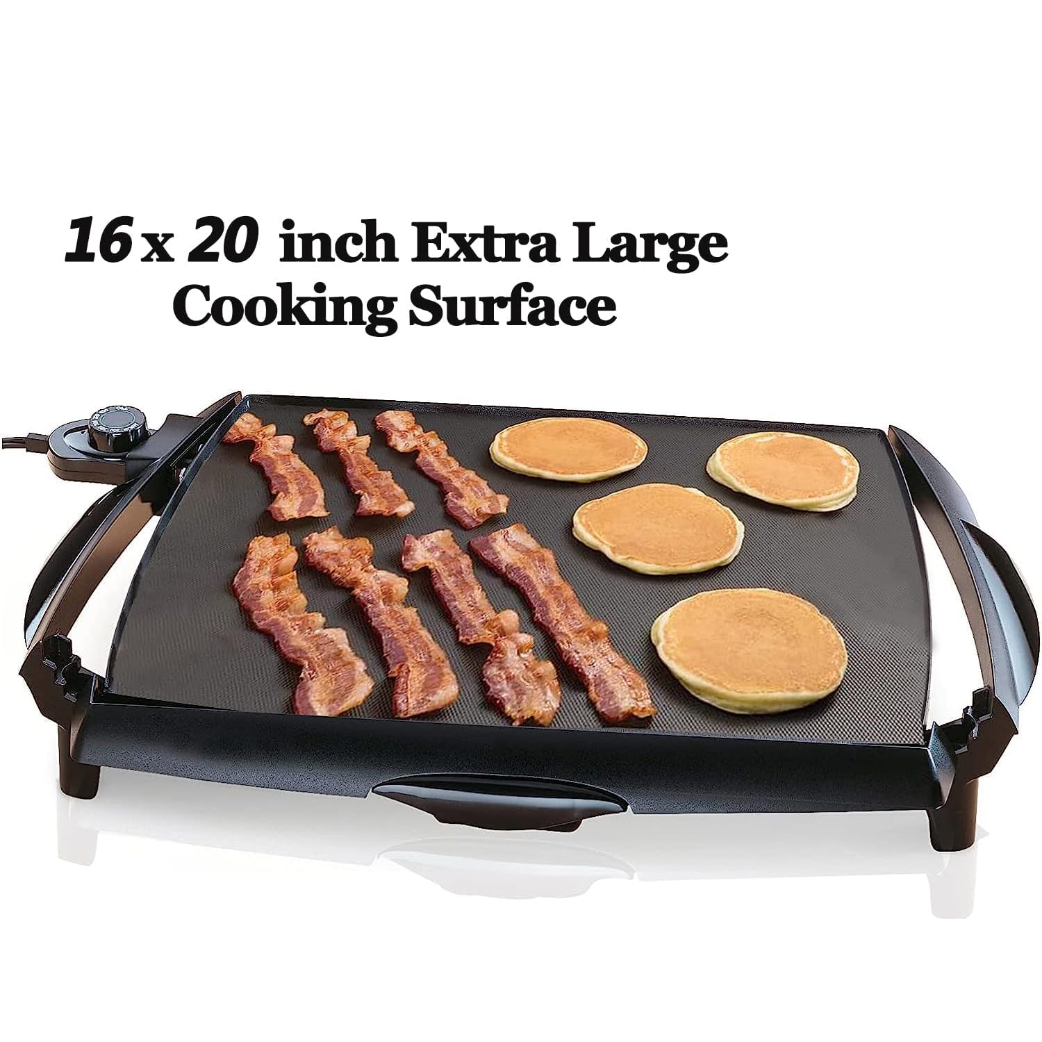 Extra-Large Nonstick Cool-Touch Electric Griddle - 12 Slices of French Toast at One Time