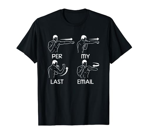 Per My Last Email Funny Men Costumed T-Shirt