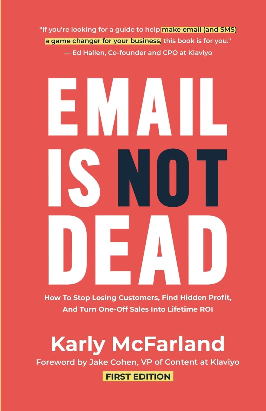 Email Is Not Dead: How To Stop Losing Customers, Find Hidden Profit, And Turn One-Off Sales Into Lifetime ROI