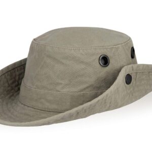 Tilley Unisex T3 Wanderer Hat (Khaki, 7)