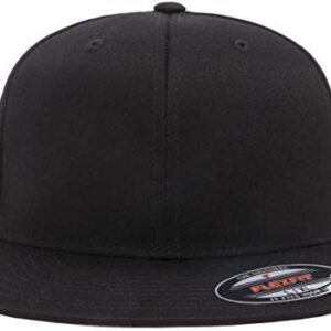 Flexfit Men's On Field Pro-Baseball Cap, Black, Large-X-Large