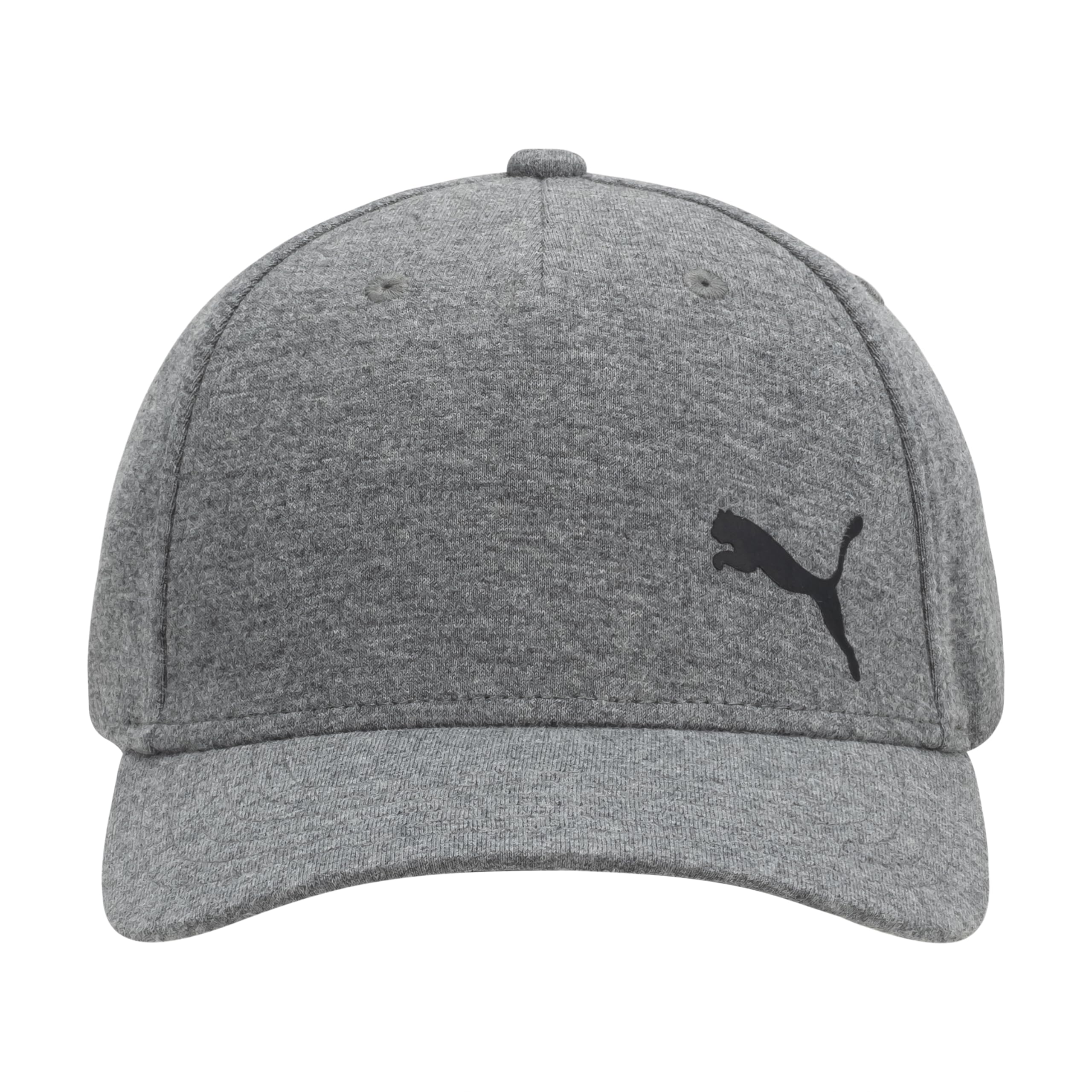 PUMA Men's Evercat Trenton Relaxed Fit Adjustable Cap, Gray/Black, One Size