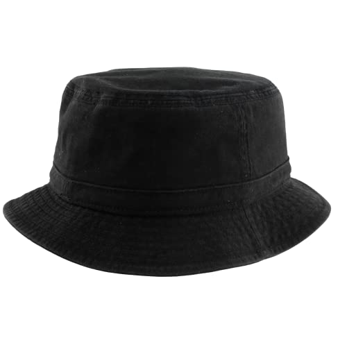 adidas Originals Washed Bucket Hat, Black/White, One Size